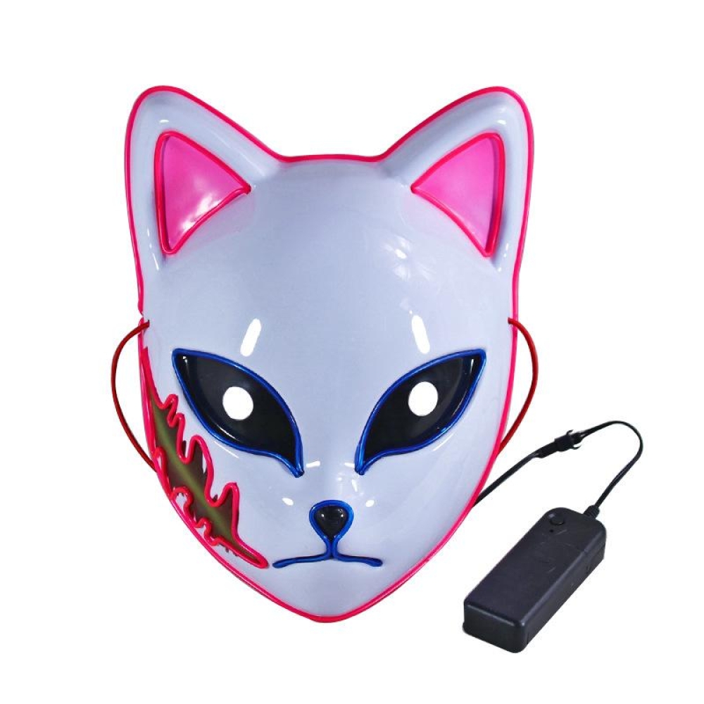 Demon Slayer Naruto Işıklı Maske Tanjiro Tavşan LED Yara İzi Fiyatı ...