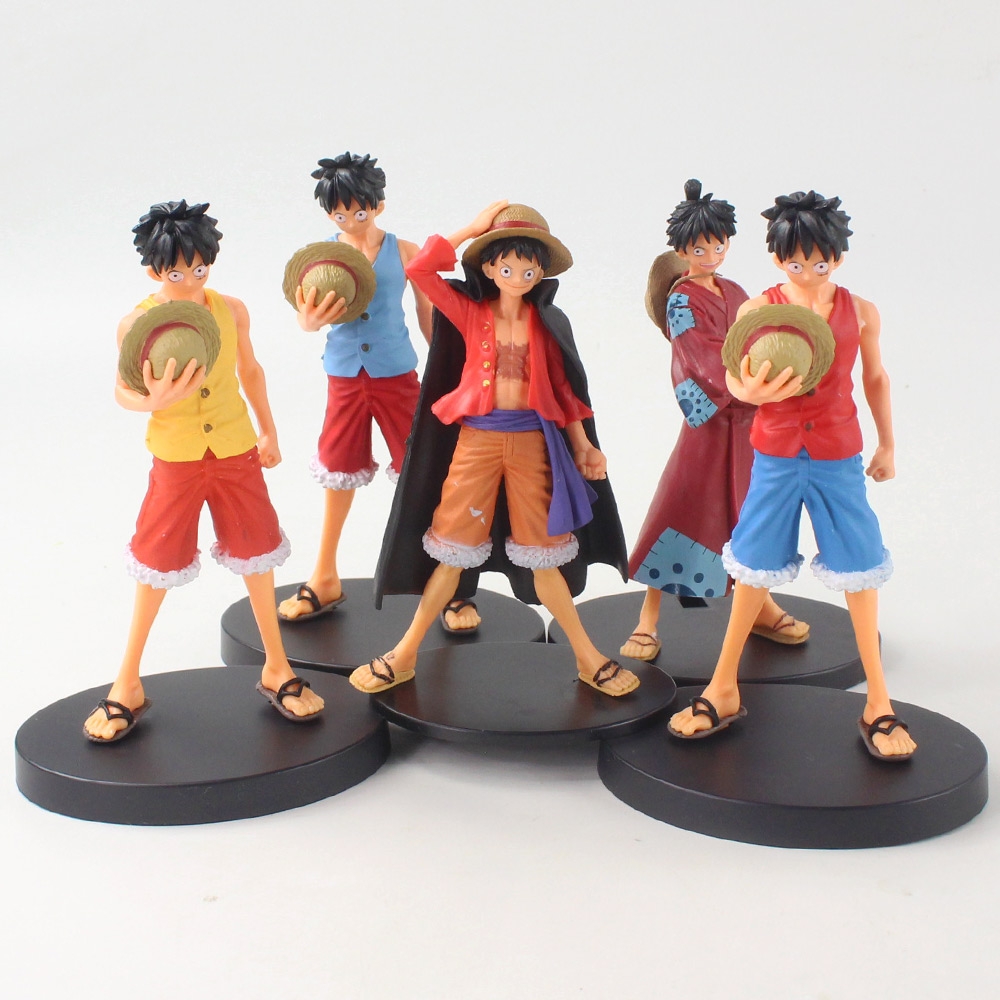 Anime One Piece Monkey D. Luffy Portgas Ace Mayo Nami 5'li Aksiyon ...