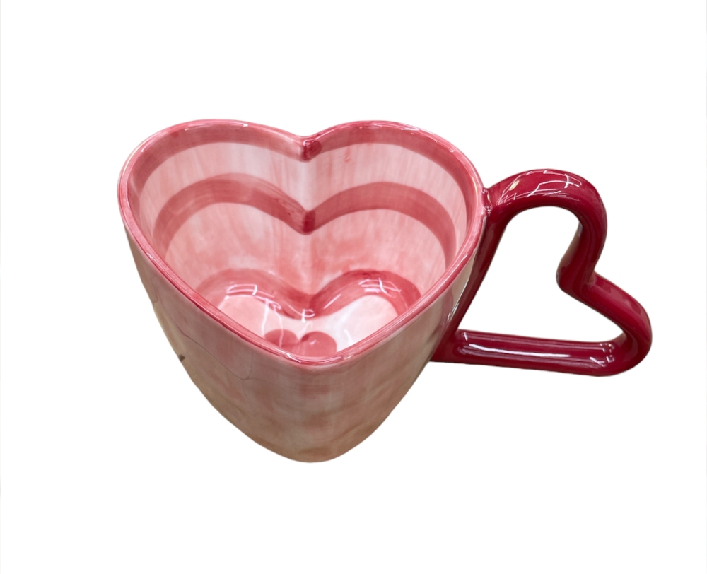 Sevgililer Günü Özel Sevgiliye Hediye İç İçe Kalpli Kupa Fiyatı ...