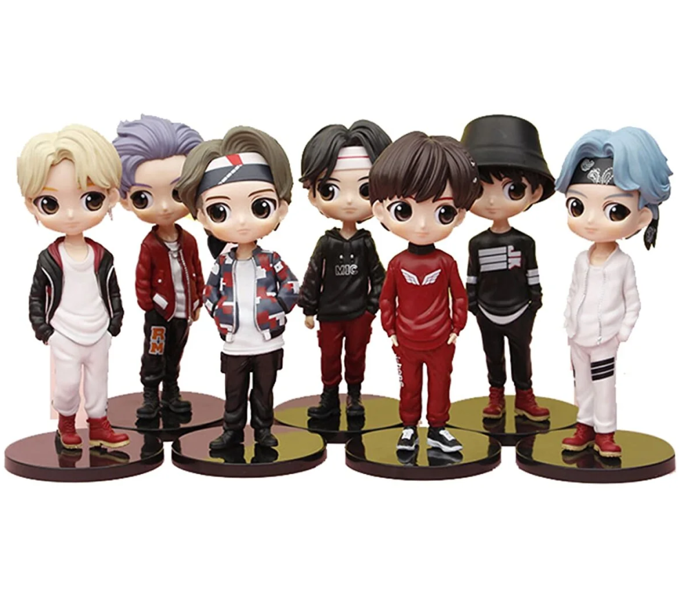 K-Pop BTS Grubu Karakter Aksiyon Figür Seti 7 Adet Fiyatı, Yorumları ...