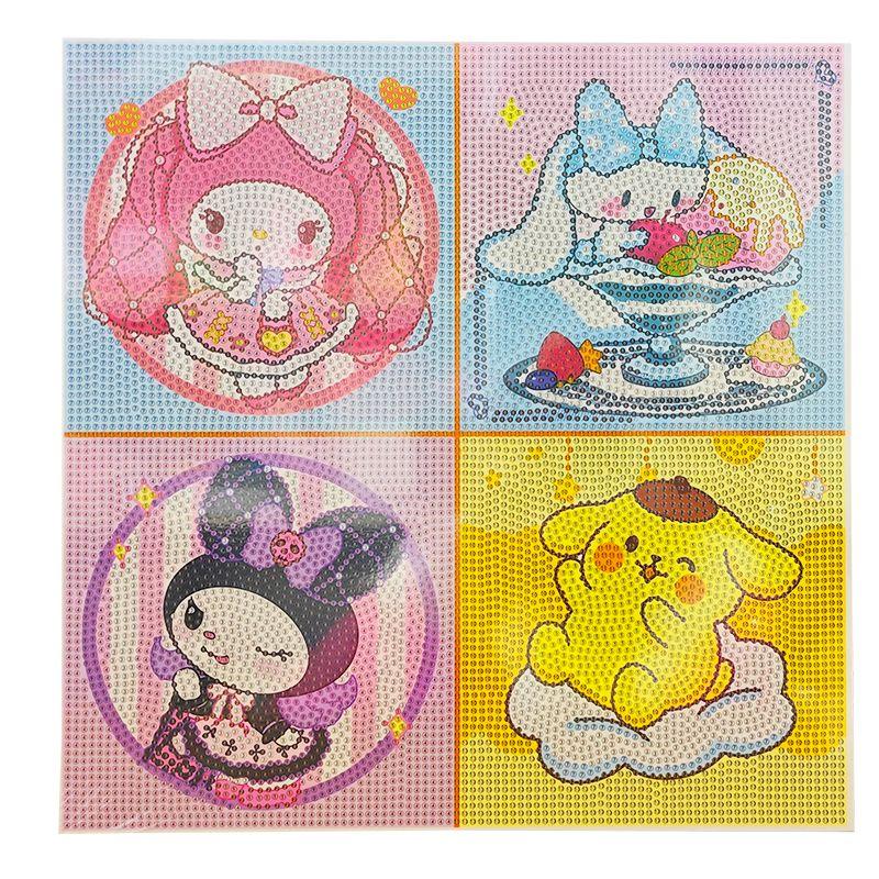 Kuromi My Melody Cinnamoroll Kendin Yap Fotoğraf Çerçeveli Mozaik Elmas ...